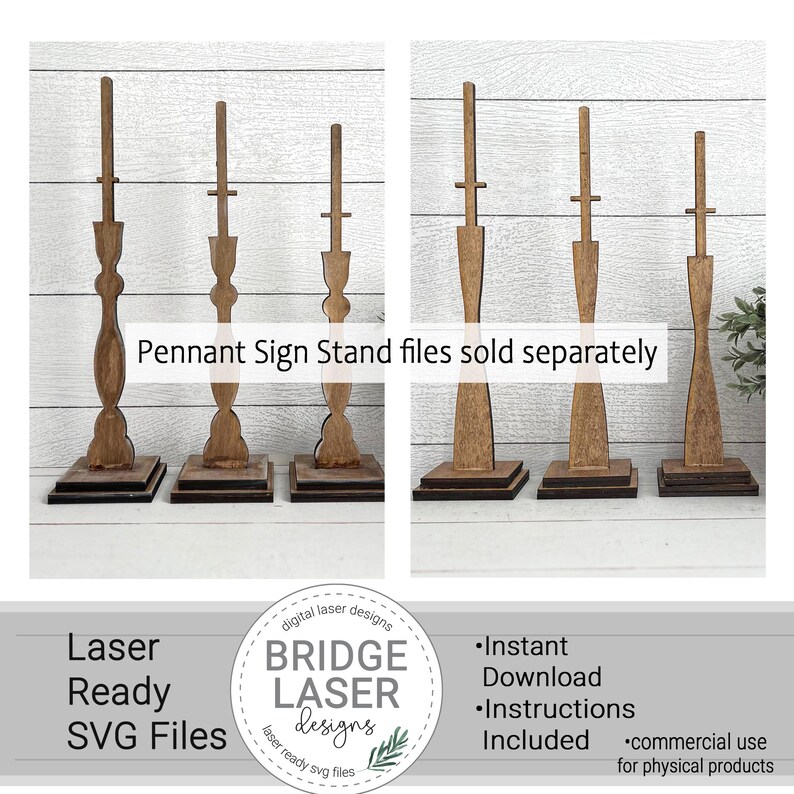Spring Pennant Laser File, Interchangeable Spring Pennants Laser File ...