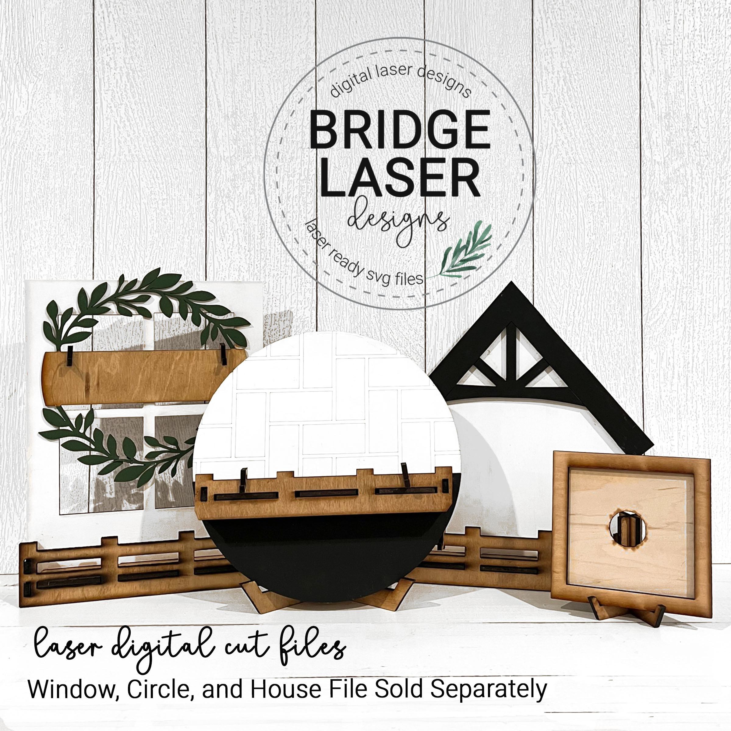 Fall Laser Cut File, Autumn Interchangeable Crate/fence, Leaves ...