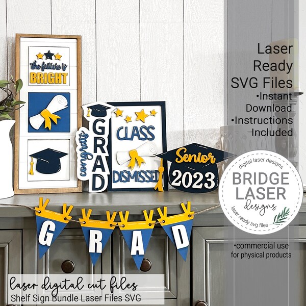 Graduation Banner Svg - Etsy