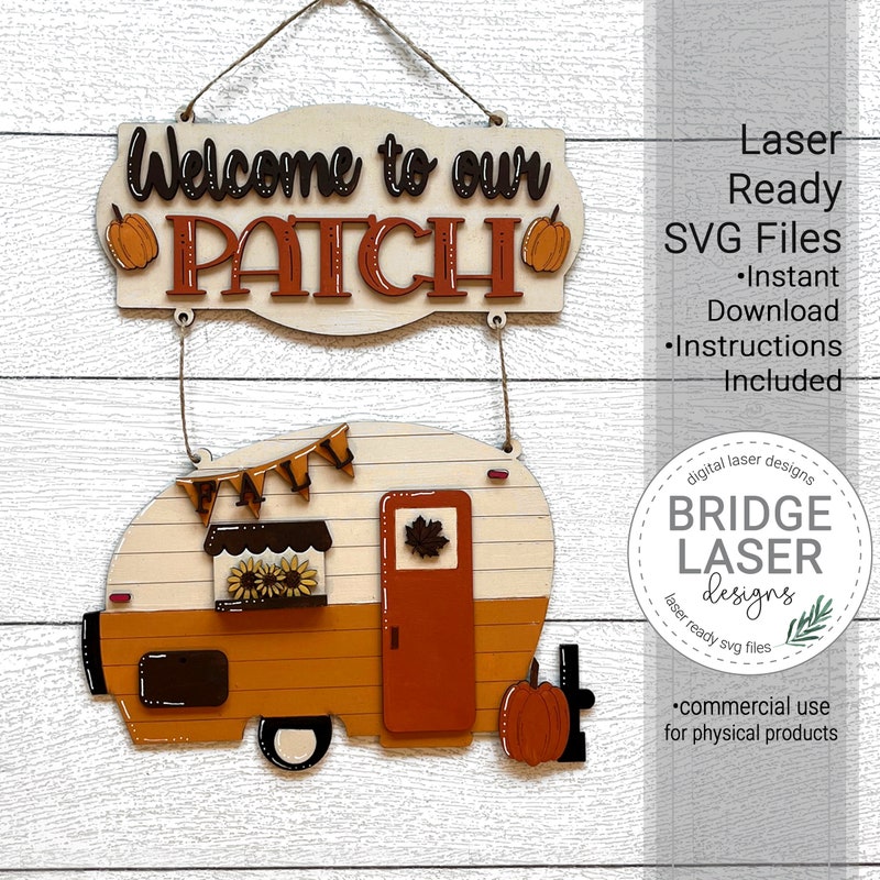 Welcome Camper Sign - Etsy