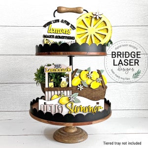Lemon Summer Laser Cut File, Summer Lemonade Interchangeable Add On ...