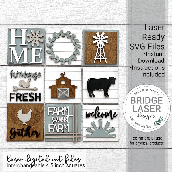 Laser Cut Farm Sign - Etsy
