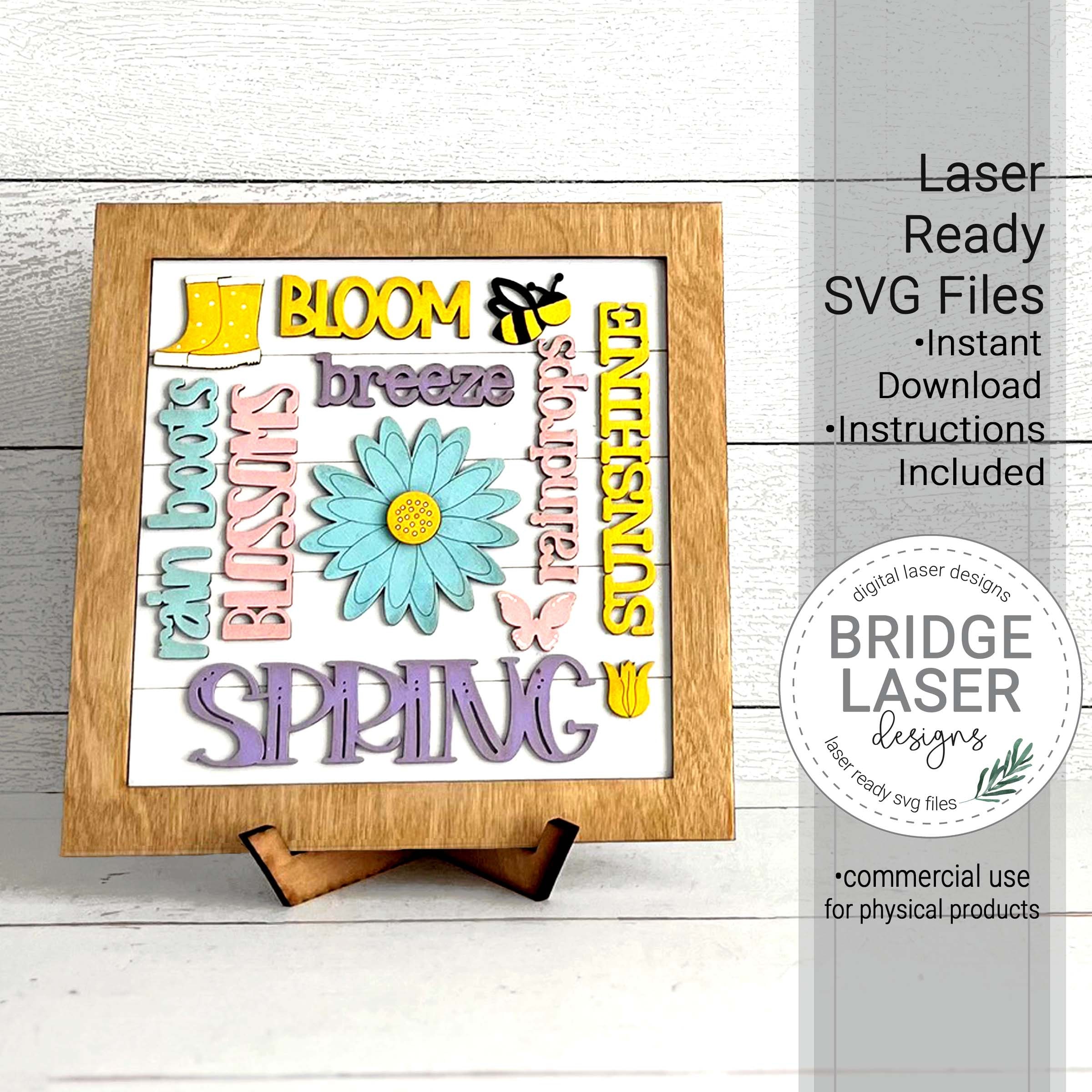 Word Art Laser File Bundle, Word Collage Laser Files, Holiday Sign ...