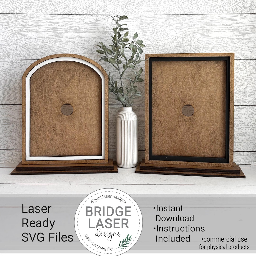 Interchangeable Frame for Printable Insert Laser Cut Files ...