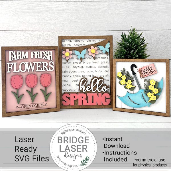 Spring Svg Files - Etsy