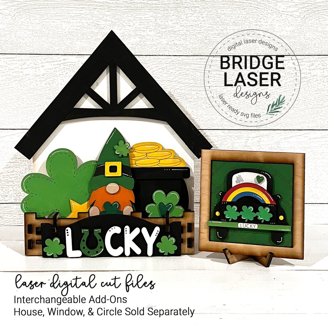 St Patrick's Day Laser Cut File St Patrick's - Etsy