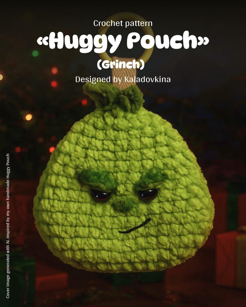 Crochet Pattern - Huggy Pouch (grinch) - Etsy