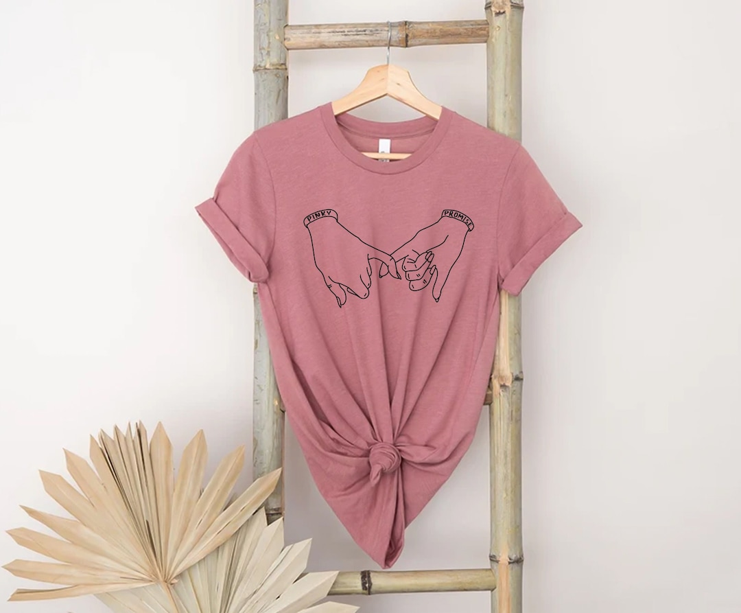 Promise Shirt Pinky Promise Shirt Best Friend Shirt Best - Etsy