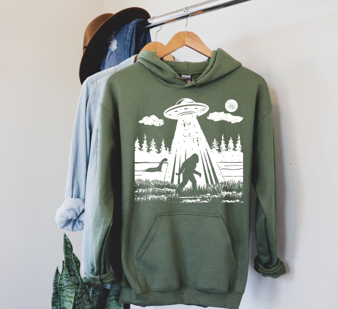 Bigfoot Hoodie, Sasquatch Hoodie, Birthday Gift , Gift for Mom, Funny ...