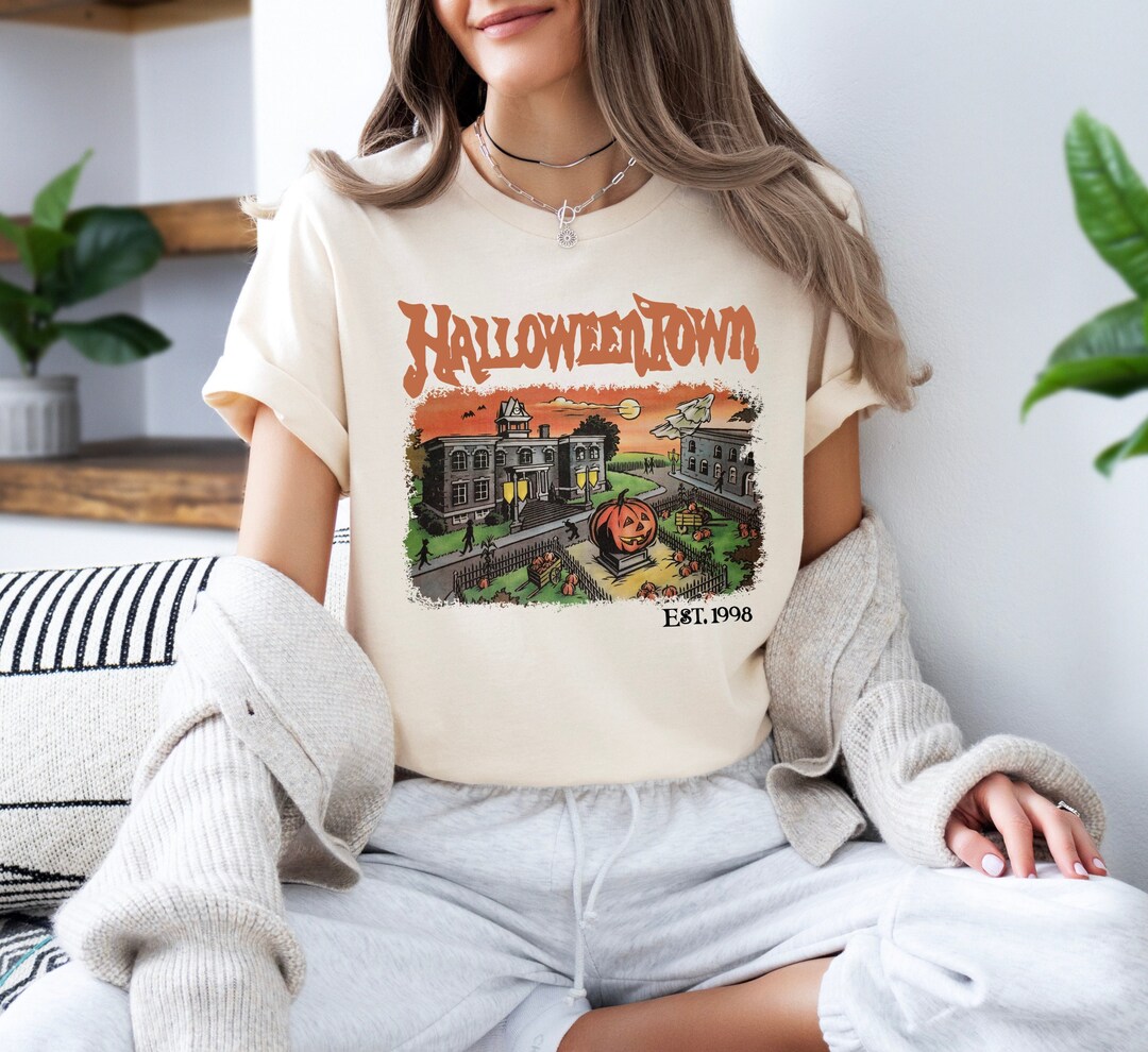 Halloweentown University Shirt, Halloween Town Est 1998 Shirt ...