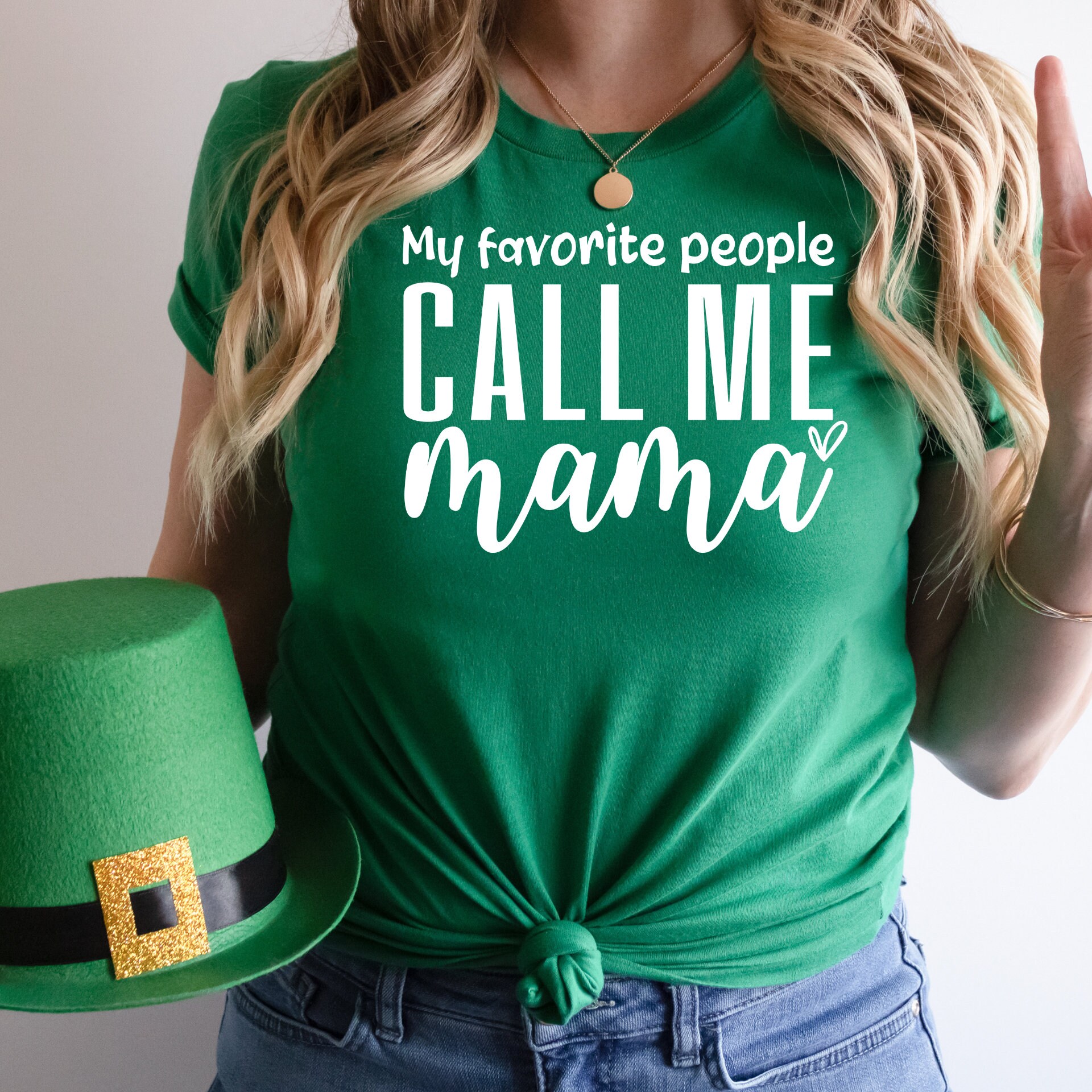 Call Me Mama Shirt, My Favorite People Call Me Mama, Mothers Day Shirt ...