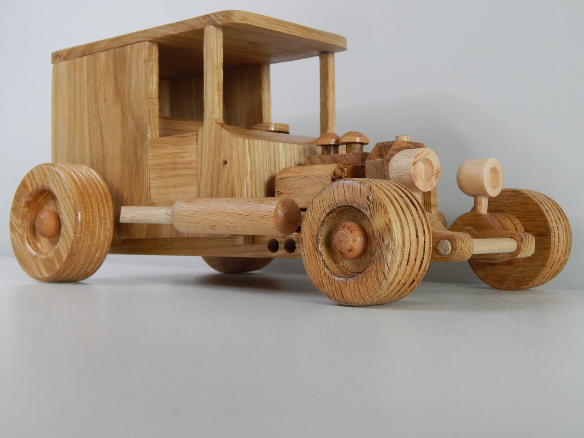 Wood Model Hot-rod T-bucket Wagon kookie Kar 1955 - Etsy