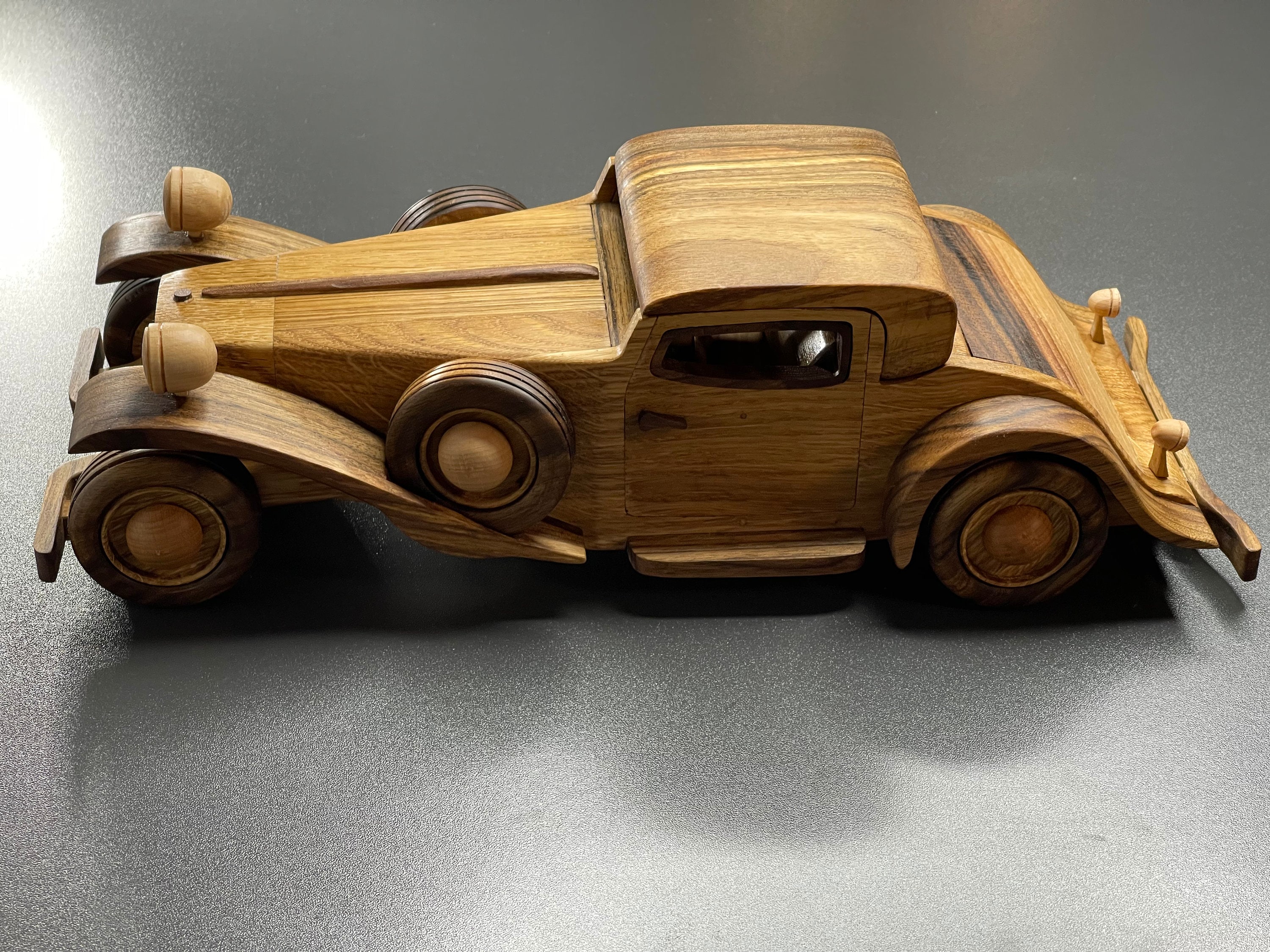 Handmade Wood Car Model Fof Home Decor. Cord 1929 Model. Idea for Gift ...