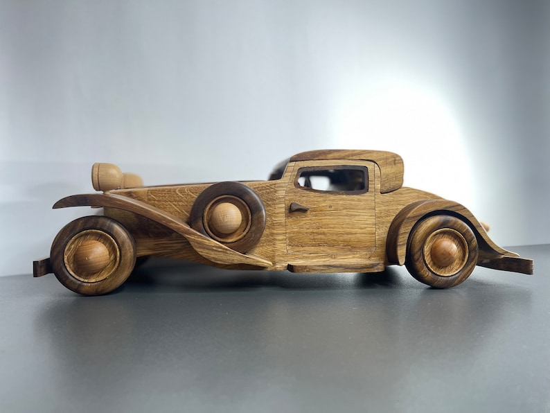 Handmade Wood Car Model Fof Home Decor. Cord 1929 Model. Idea for Gift ...
