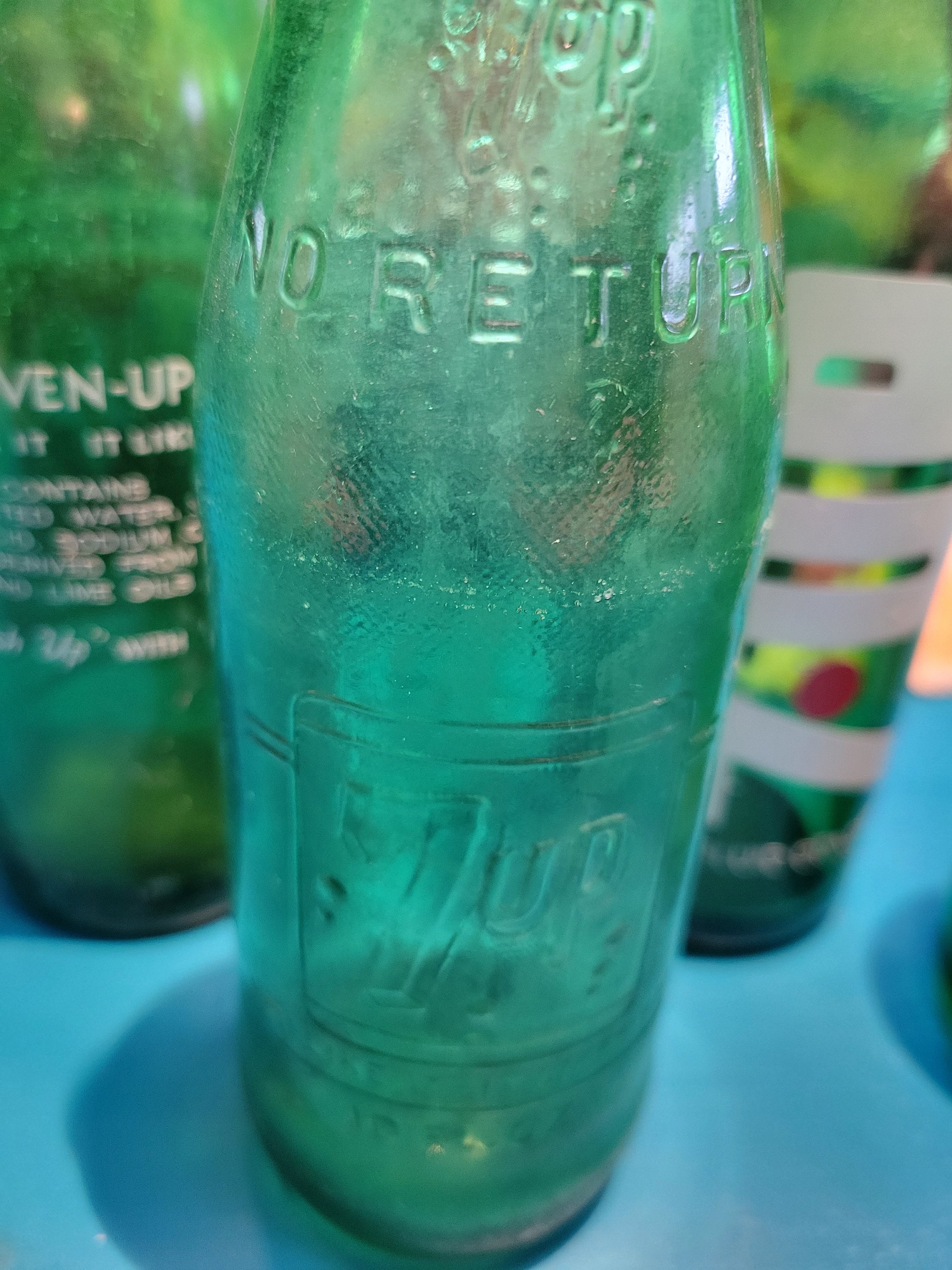 Vintage 7-up Bottle Collection - Etsy