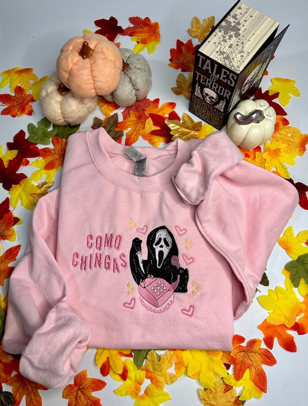 Como Chingas Scream Crewneck/ Funny Vulgar Spanish Embroidered Crewneck ...