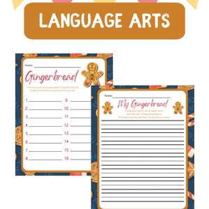 Christmas 5 Page Worksheet Bundle | Homeschool Printables | 1st Grade ...