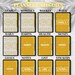 YELLOW Floral Digital PLANNER and Digital JOURNAL Hyperlinked - Etsy