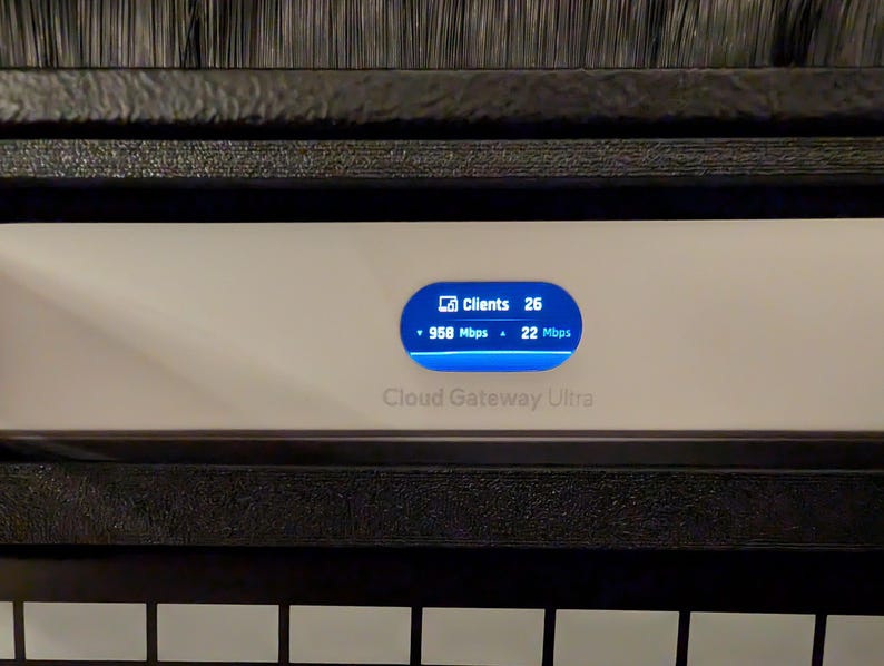 19" Rack Mount for Cloud Gateway Ultra/max or Fiber - Front RJ45 ...