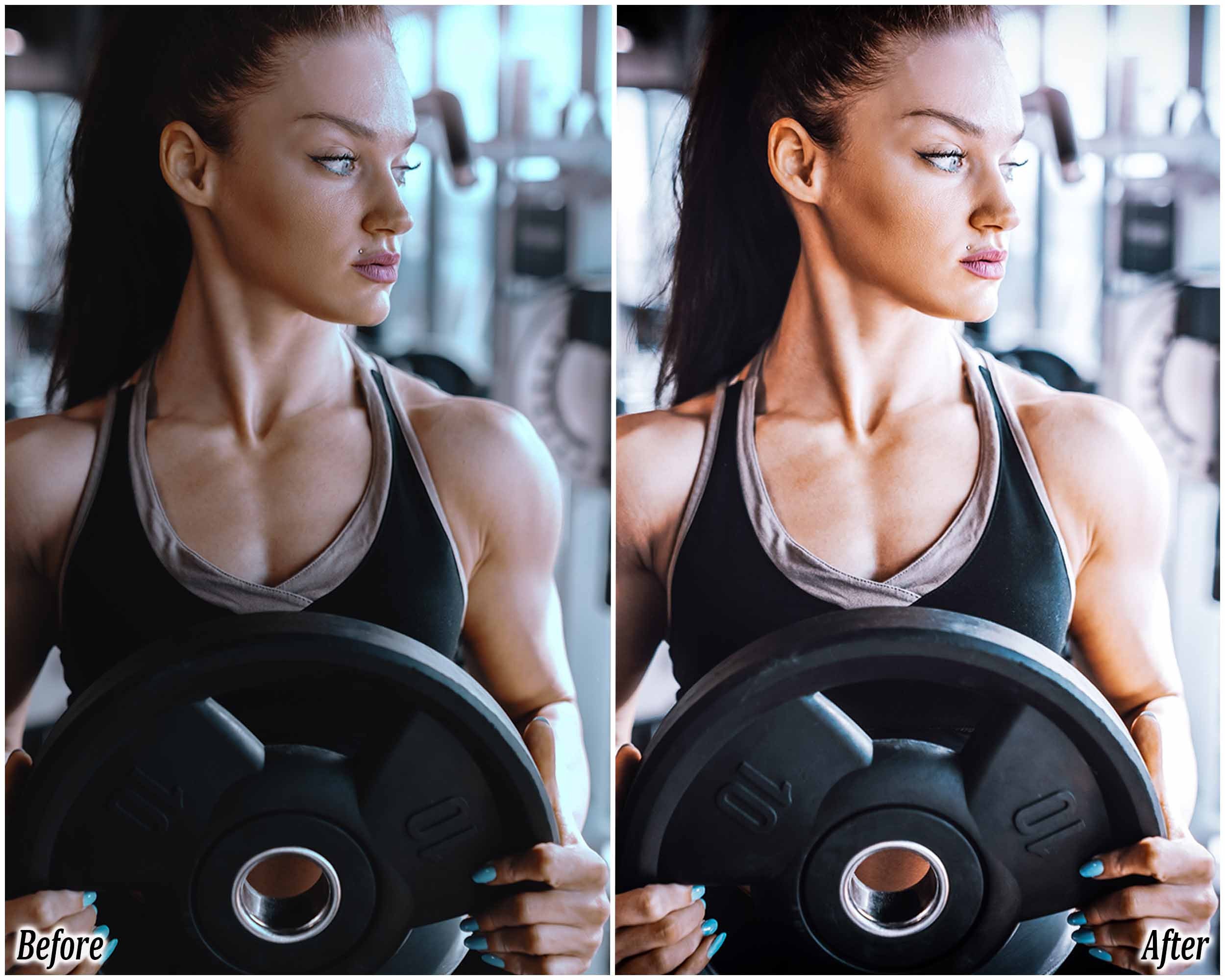 10 Lightroom Presets, Fitness Influencer Lightroom Presets for Mobile ...