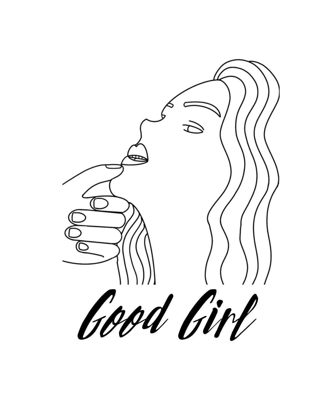 Good Girl SVG - Etsy
