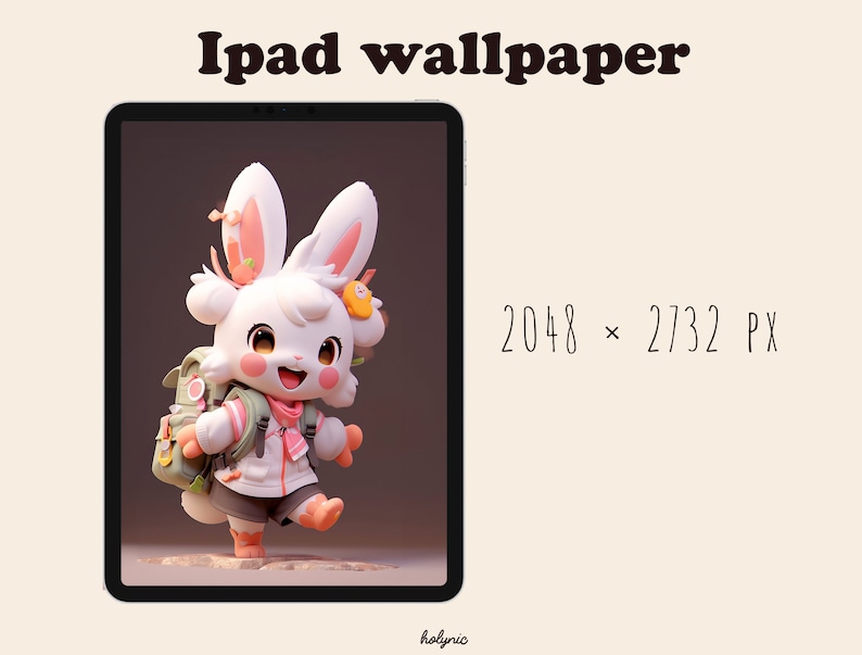 3D Cute Bunny Wallpaper Pack for PC 3840px2160px , iPad 2048px2732px ...