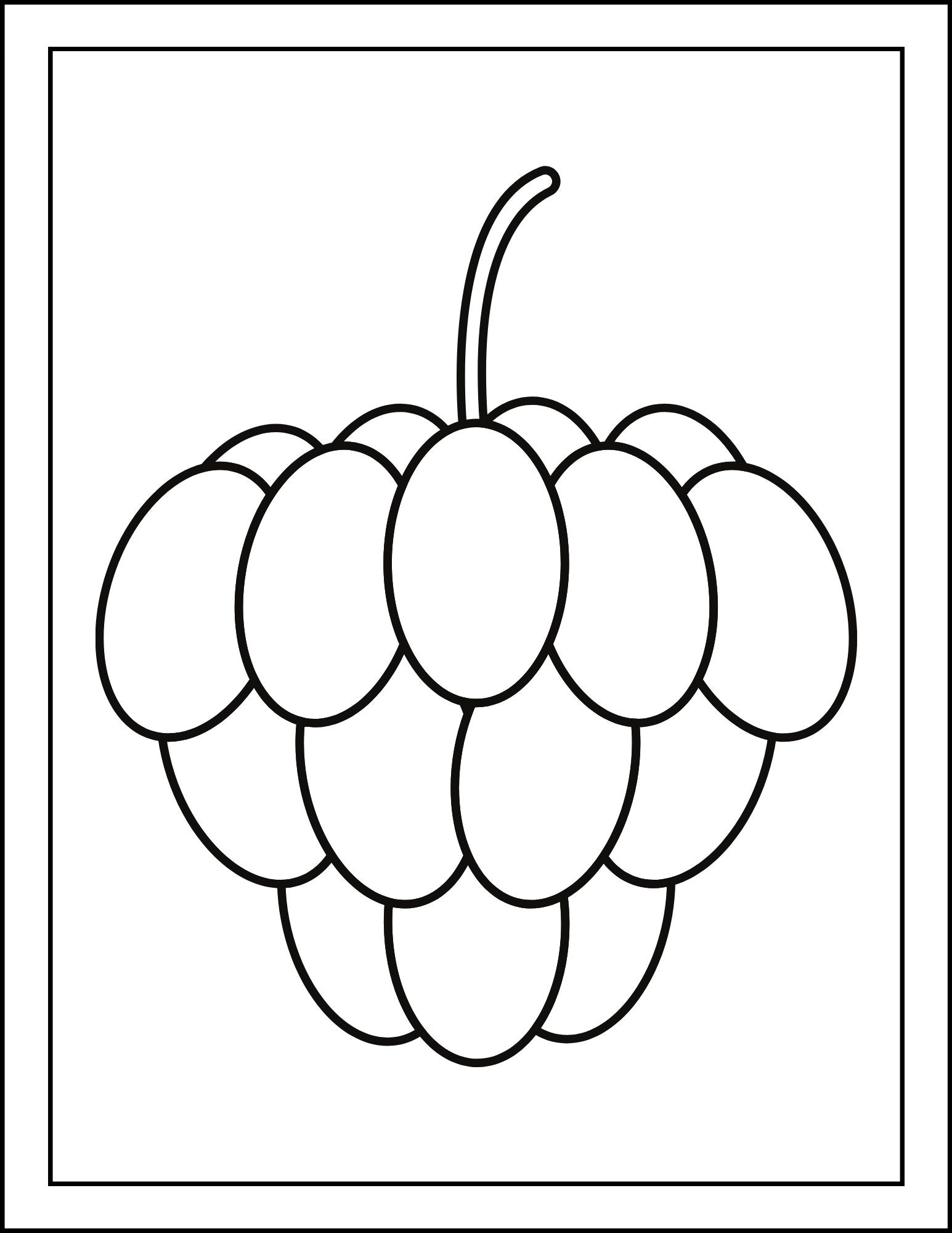 Printable Fruit Themed Coloring Pages, Digital Download 8.5in X 11in - Etsy