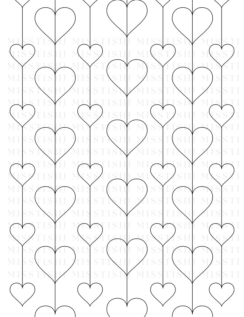 Printable Valentine's Day Themed Coloring Pages - 8.5 in X 11 in ...