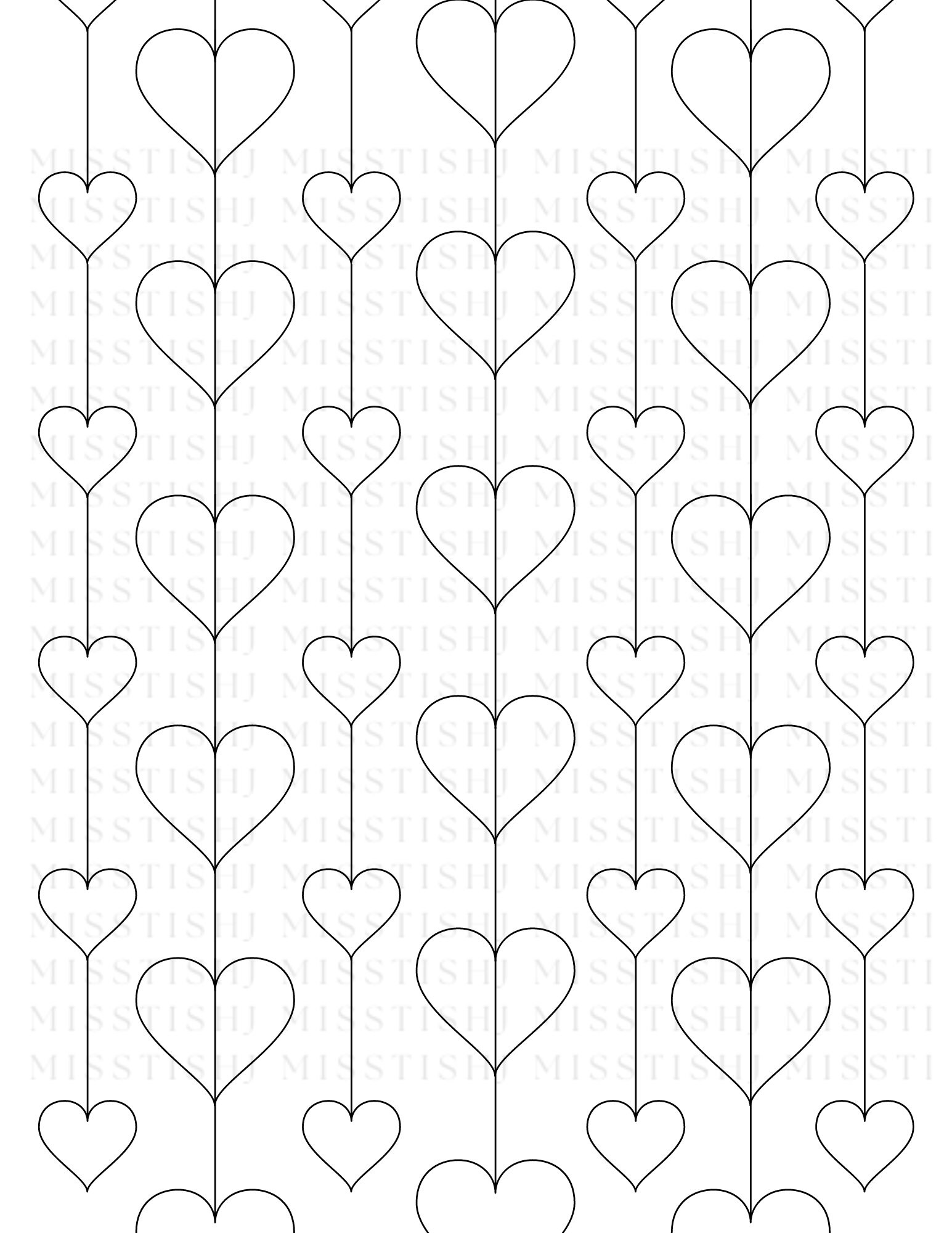 Printable Valentine's Day Themed Coloring Pages - 8.5 in X 11 in ...