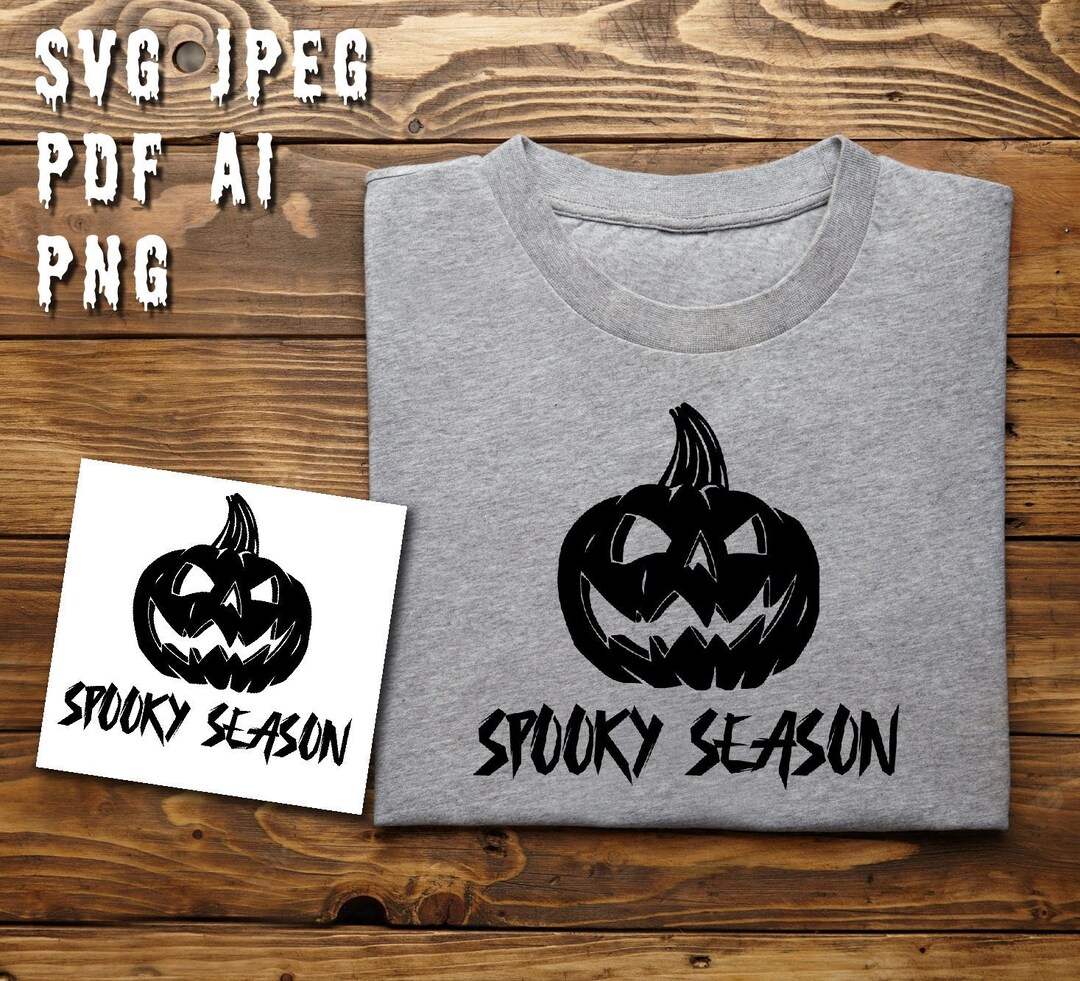 Spooky Season SVG - Halloween Svg, Spooky Svg, Pumpkin Svg, Scary Svg ...