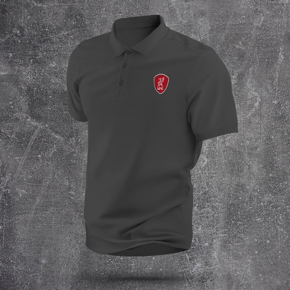 Liverpool FC LFC Badge Crest Left Side Adults Polo T-shirt - Etsy