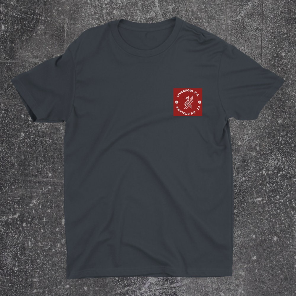 Liverpool FC Retro Origami Crest Left Side UNISEX T-shirt - Etsy UK