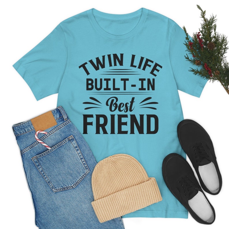 Tshirt for Twins, Fraternal Twins Tshirt, Personalized Tshirt for Twins ...