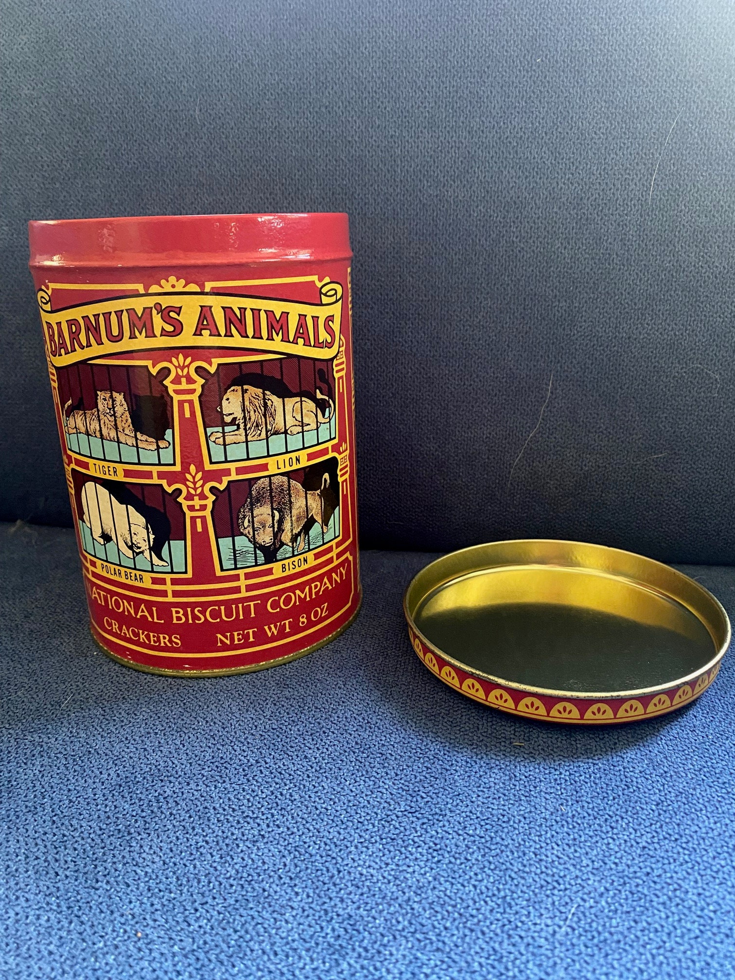 Vintage Nabisco Barnum's Animal Cracker Tin 1979 - Etsy