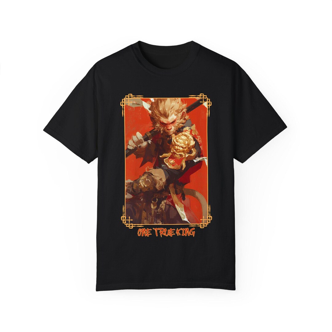 Sun Wukong T-shirt, Journey to the West, Unisex Tee, Monkey King Shirt ...