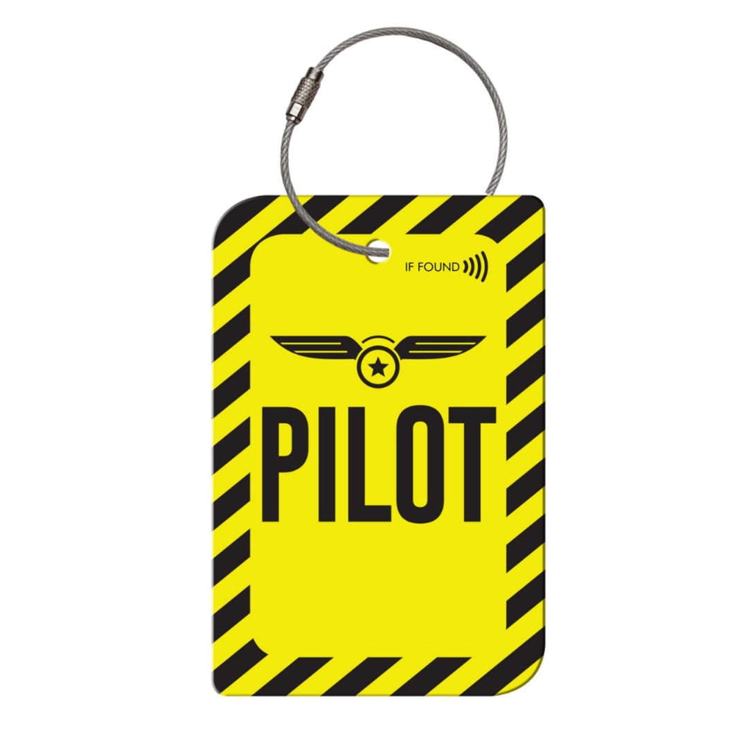 Pilot Funky SMART Luggage Tag QR Code or NFC Unique Luggage Tag - Etsy