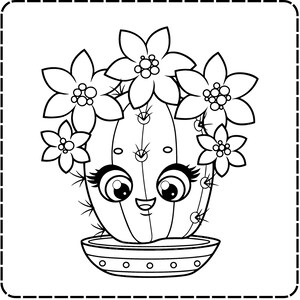 Coloring Pages Set of 50 Pages. Cute Coloring Pages for Children and ...