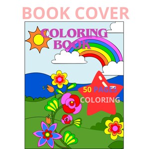 Coloring Pages Set of 50 Pages. Cute Coloring Pages for Children and ...