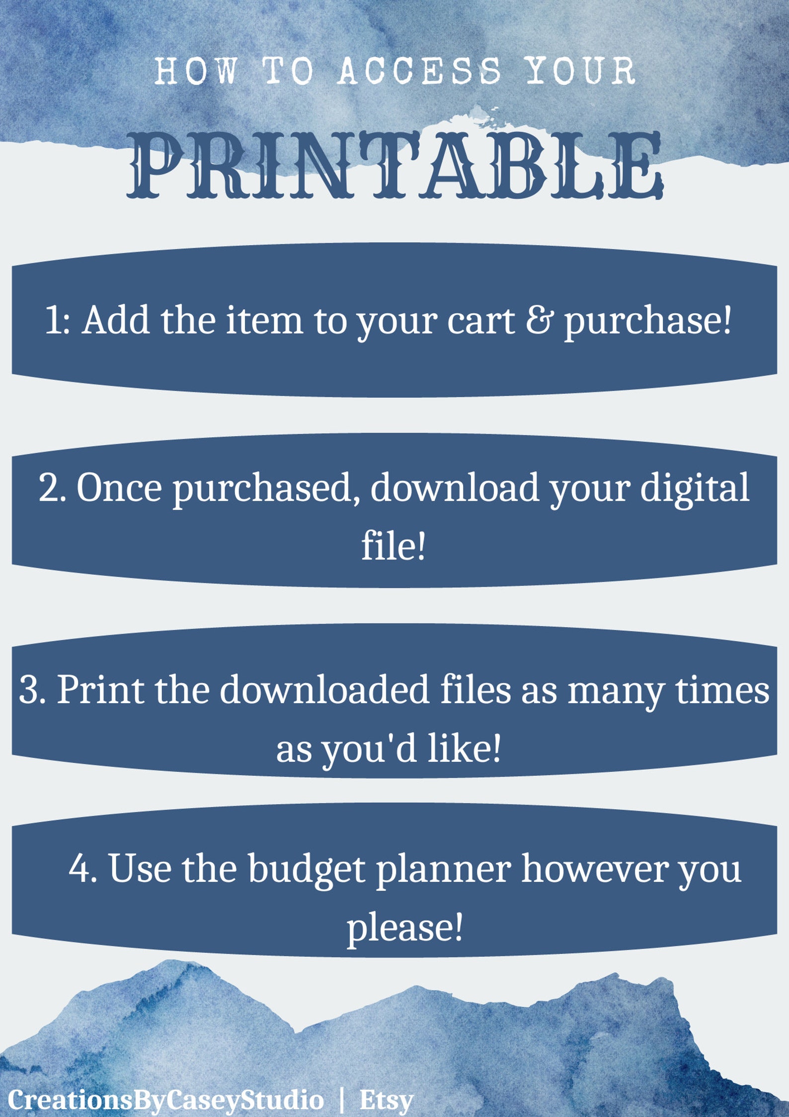 Weekly Budget Planning Template - for Digital & Printable Use, Paycheck ...