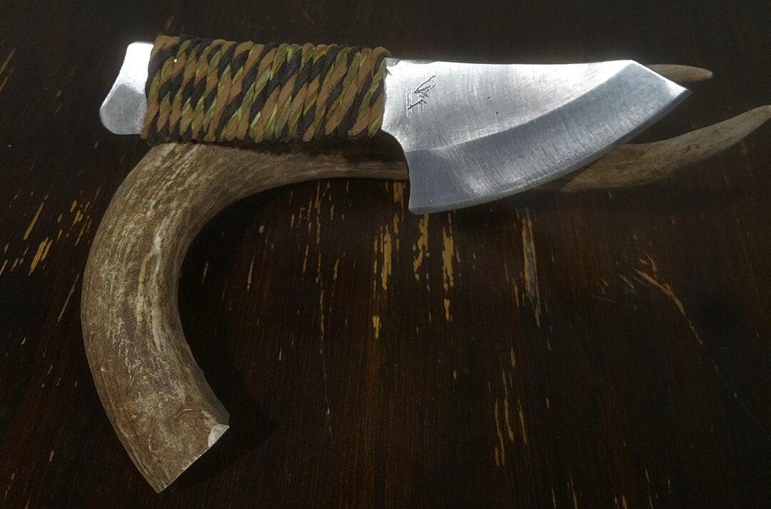 Hand Forged Skinning Knife - Etsy