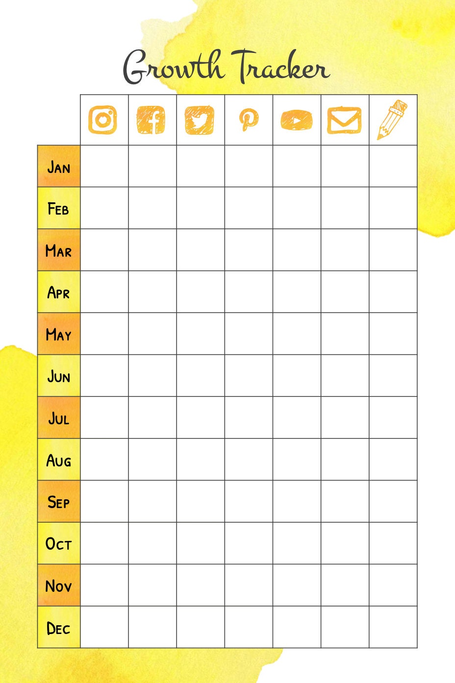 A4 PRINTABLE Content Creator Planner Template (28 Pages) - Etsy