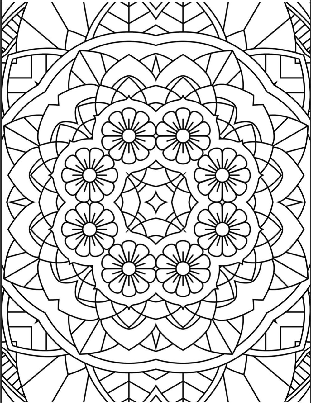PRINTABLE – the Full-page Mandala Collection Volume 2 Intermediate ...