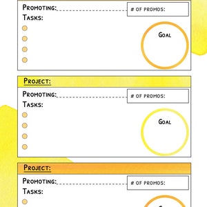 A4 PRINTABLE Content Creator Planner Template (28 Pages) - Etsy