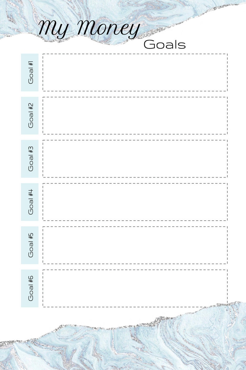 A4 PRINTABLE Money Mindset Budgeting Planner Template 36 - Etsy