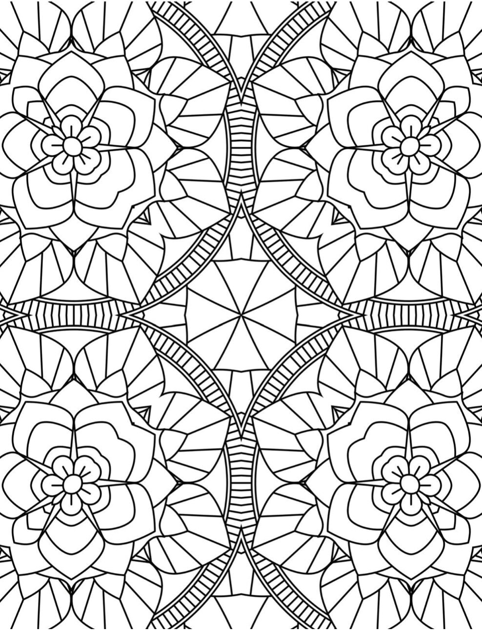 PRINTABLE – the Full-page Mandala Collection Volume 3 Advanced ...