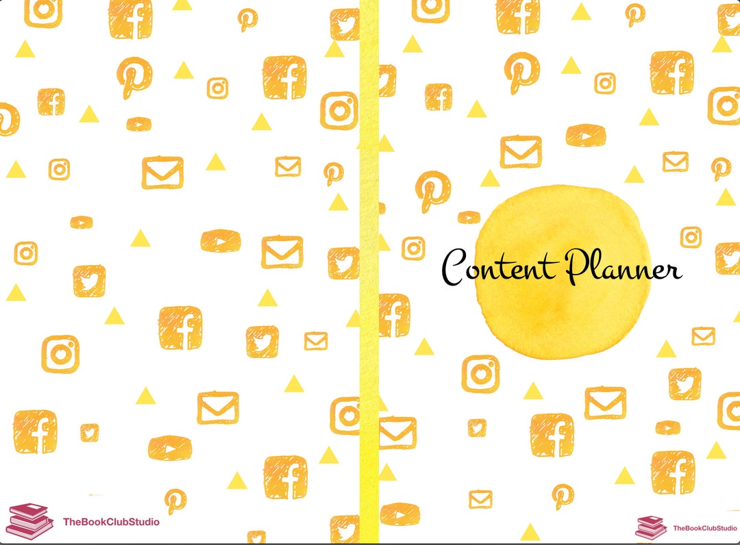6x9 PRINTABLE Content Creator Planner Template (28 Pages) - Etsy