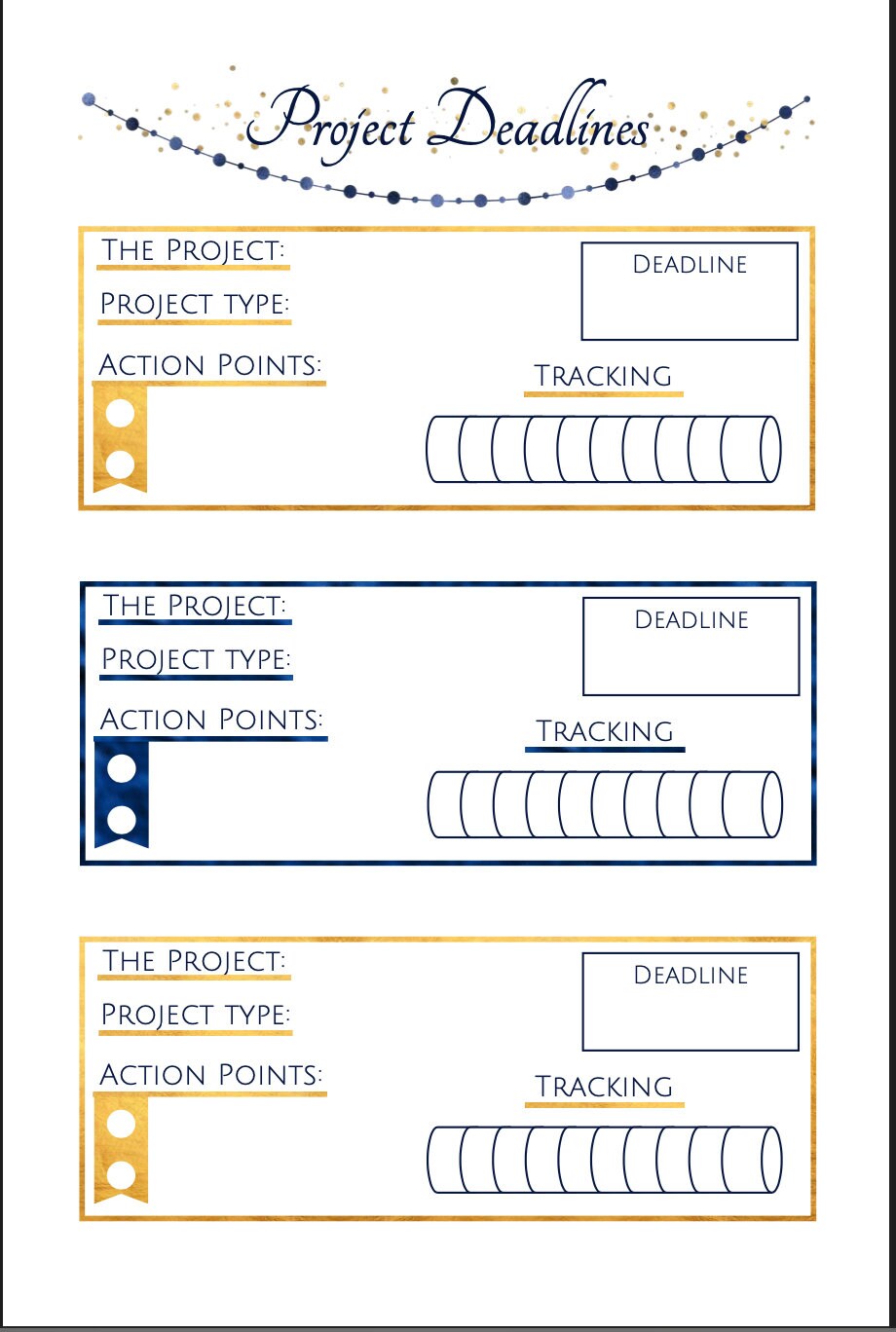 6x9 PRINTABLE Business Planner Template (28 Pages) - Etsy