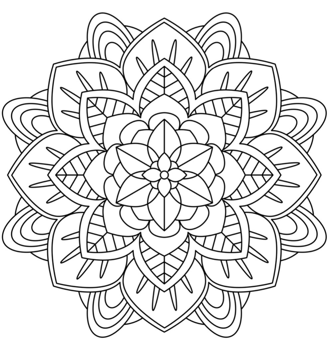 PRINTABLE - the Circle Mandala Collection - Volume 1 Beginners ...