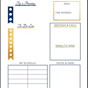 6x9 PRINTABLE Business Planner Template (28 Pages) - Etsy