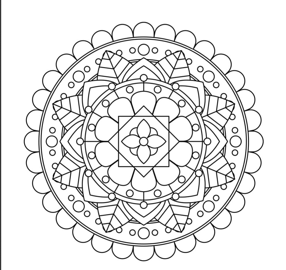 PRINTABLE- the Circle Mandala Collection: Beginner Mandala Starter Pack ...